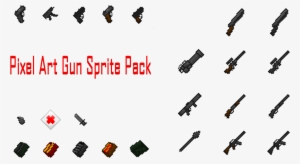 Top Down Gun Sprites PNG Image | Transparent PNG Free Download on SeekPNG