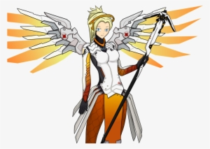 Download Png - Mercy From Overwatch Drawing PNG Image | Transparent PNG ...