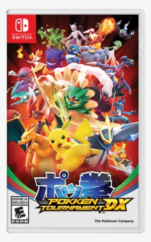 Pokken Tournament Dx Box Art - Nintendo Switch Pokken Tournament Dx PNG ...