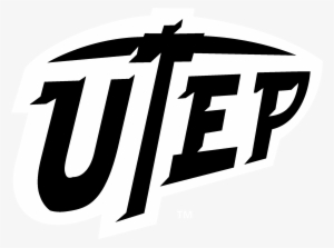 Utep Miners Logo Black And White - Utep Athletics Logo Png PNG Image ...