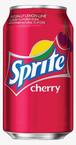 Sprite Cherry Naturally Lemon-lime & Cherry Flavored - Sprite Cherry ...