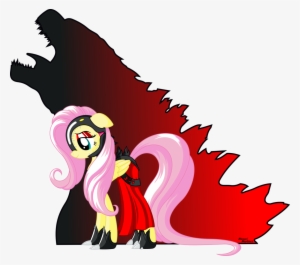 Rexpony, Crossover, Fluttershy, Godzilla, Godzilla - Godzilla A Pony ...