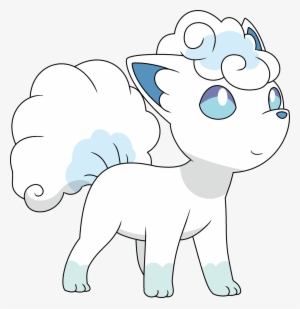 Pokemon Ice Type Lillie Vulpix Alola Vulpix - Cartoon PNG Image ...