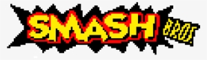 Smash Bros Logo - Smash Bros Logo Pixel Art PNG Image | Transparent PNG ...