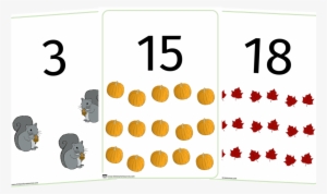 Number Line 1-20 Autumn Counting PNG Image | Transparent PNG Free ...