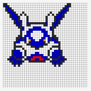 Entei Perler Bead Pattern / Bead Sprite - Pixel Art Pokemon Entei PNG ...