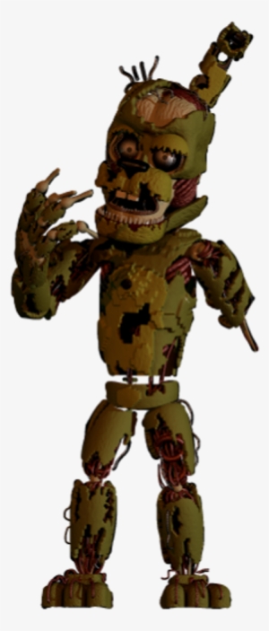 Salvaged Springtrap Svg Royalty Free - Figurine PNG Image | Transparent ...
