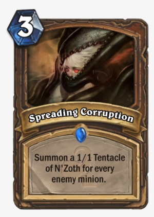 And To Help Out, Here Is The New Card Tentacle Of N'zoth - Shapeshifter ...