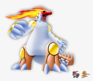 Fusion Cubone Groudon Infernpe By Esepibe - Alakazam Fusion PNG Image ...
