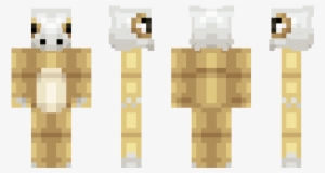 Minecraft Skin Cubone - Illustration PNG Image | Transparent PNG Free ...
