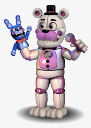 Ignited Funtime Freddy Fnaf World Clipart Fnaf World - Ignited Funtime ...