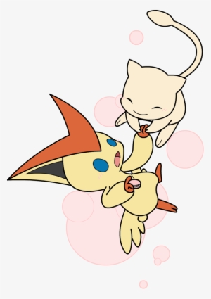 Chibi Victini By Iphysik - Chibi Victini Pokemon PNG Image ...