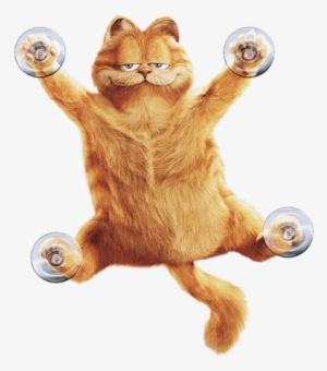 Garfield On A Window Png - Garfield The Movie Png PNG Image ...