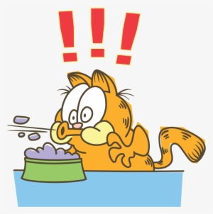 Garfield Line Stickers Bare Tree Media Png Garfield - Messaging Apps ...