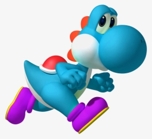 Fantendo, The Nintendo Fanon Wiki - Light Blue Yoshi Png PNG Image ...