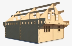 Framing Timber Walls In Revit® Model - Revit Timber Wall PNG Image ...