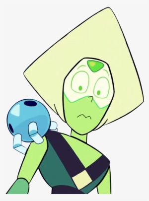Peridot Steven Universe Sitting PNG Image | Transparent PNG Free ...