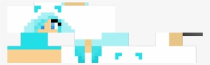 Minecraft Girl Skins Layout - Cute Girl Minecraft Skin Layout PNG Image ...
