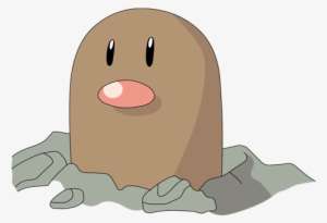 Dank Diglett - Cartoon PNG Image | Transparent PNG Free Download on SeekPNG