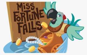 Miss Fortune Falls Logo - Disney's Typhoon Lagoon Water Park PNG Image ...