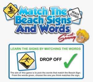 Match The Signs To Words Warnings - Word PNG Image | Transparent PNG ...