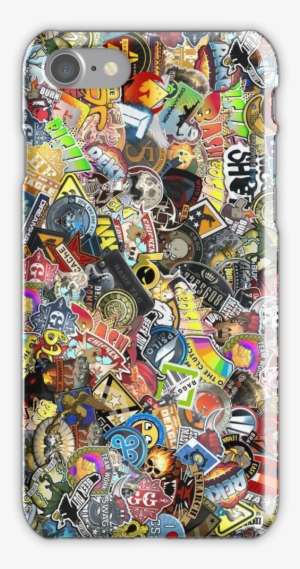 Sticker Bomb Iphone 7 Snap Case - Csgo Stickers Phone Case PNG Image ...