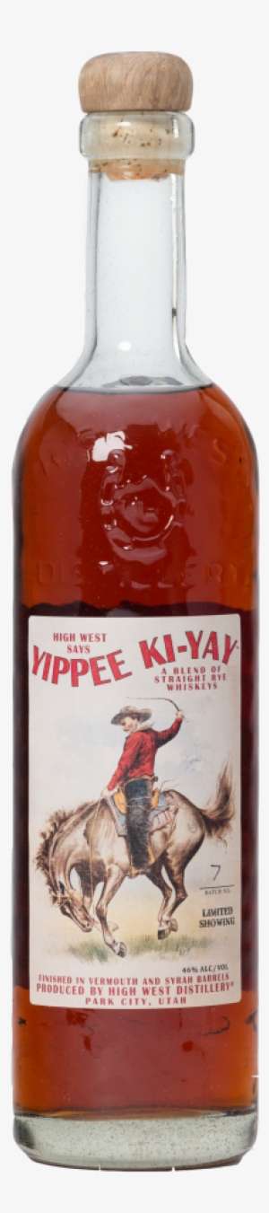 High West Yippee Ki-yay Blended Rye Whiskey 750ml PNG Image ...
