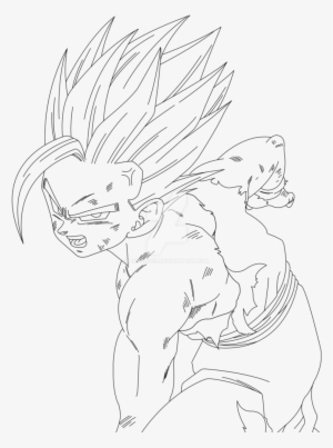 By Chuloc On Deviantart - Cute Anime Line Art PNG Image | Transparent ...