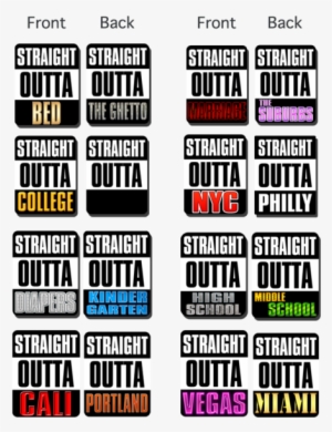 Make A Straight Outta Logo For Your Name Or Anything - 2 Corinthians 3 ...