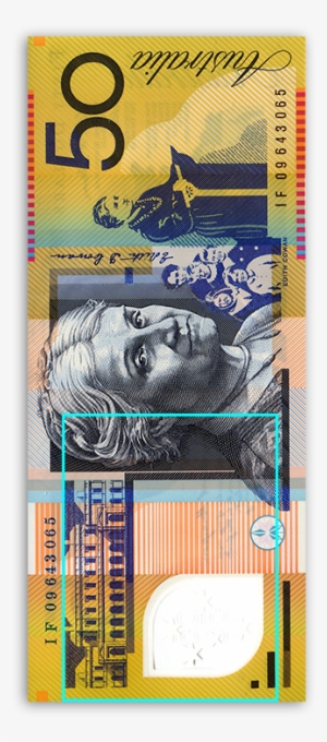 Au Dollar Blanket - Edith Cowan 50 Dollar Note PNG Image | Transparent ...