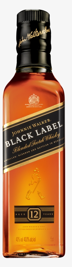 Jw Blacklabel 5cl - J/walker Johnnie Walker Black Label PNG Image ...