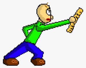 Baldi - Pixel Art PNG Image | Transparent PNG Free Download on SeekPNG