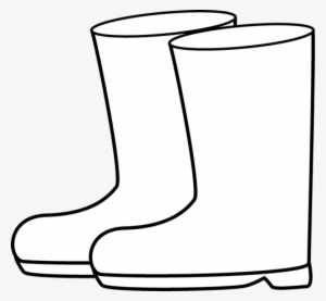 Clipart Gum Boot Gumboot Rain Webstockreview Sketch Coloring Page