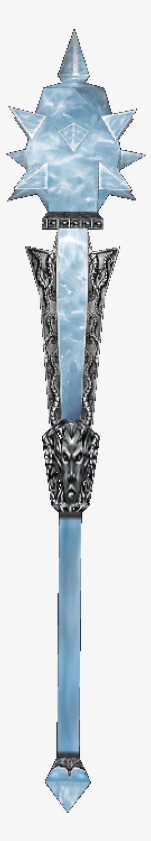 Ice Mace - Skyrim Ice Mace PNG Image | Transparent PNG Free Download on ...