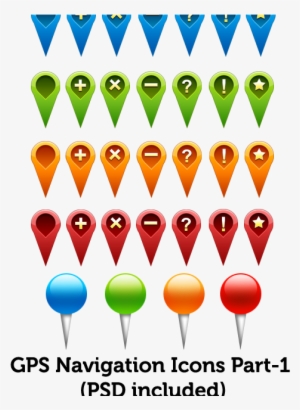 Gps Navigation Icons Part-1 - Map Icons PNG Image | Transparent PNG ...