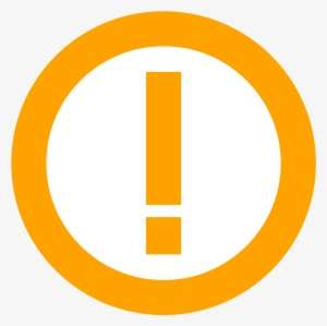 Open - Orange Warning Icon Png PNG Image | Transparent PNG Free ...