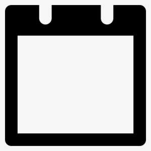 Web Vector Blank - Blank Calendar Icon Vector PNG Image | Transparent ...