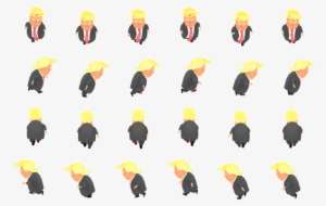 Download Joining Images To Create Sprite Sheet - Donald Trump Sprite ...