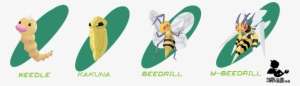 Weedle Evolutions - Weedle Evolution PNG Image | Transparent PNG Free ...