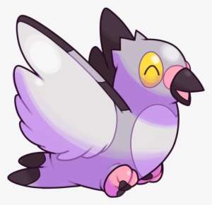 Drawn Pidgeons Chibi - Pigeon Fan Art PNG Image | Transparent PNG Free ...