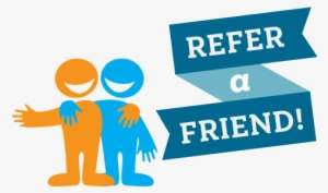 Friend Png - Refer A Friend Promo PNG Image | Transparent PNG Free ...