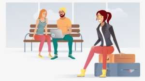 Invite A Friend - Sitting PNG Image | Transparent PNG Free Download on ...