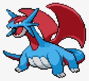 Salamence - Salamence Sprite Png PNG Image | Transparent PNG Free ...