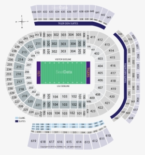 Click Section To See The View - Lsu Tigers Football PNG Image ...