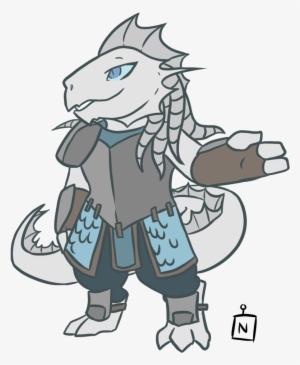 [rf] Silver Dragonborn Bard Token - Dragonborn Bard Token PNG Image ...
