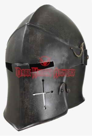 Barbute With Visor - Medieval Full Face Helmet PNG Image | Transparent ...