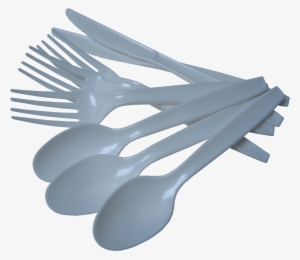 File - Plasticware - Isolated - Plastic Spoon And Fork PNG Image ...