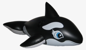 Inflatable Intex Black Orca 2004 By - Orca Pooltoy PNG Image ...