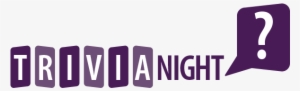 Trivianightlogo Purple Cropped - Trivia Night Png PNG Image ...