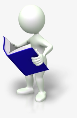 Reading - Learning Stick Figure PNG Image | Transparent PNG Free ...